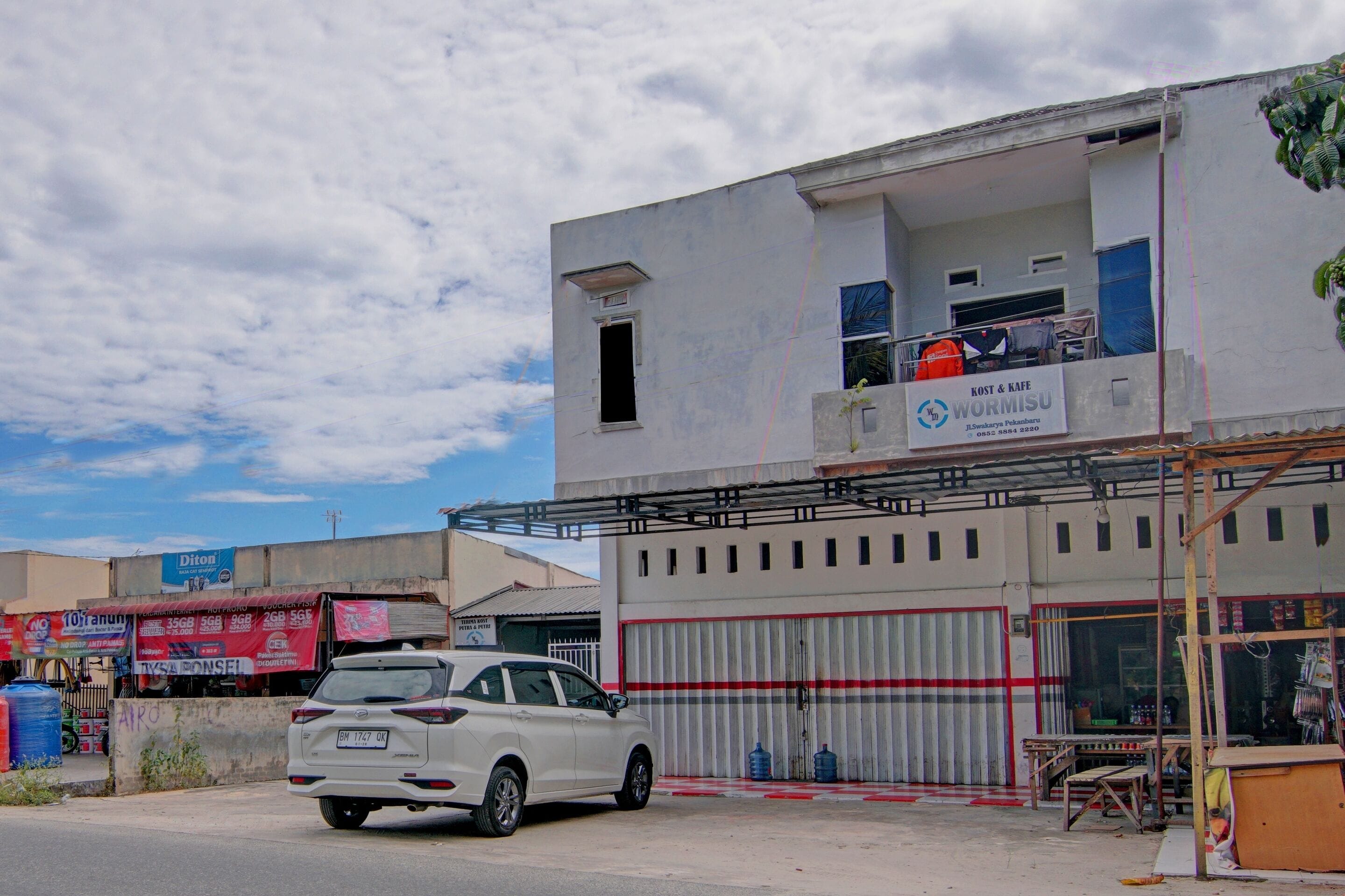 Fachada do alojamento