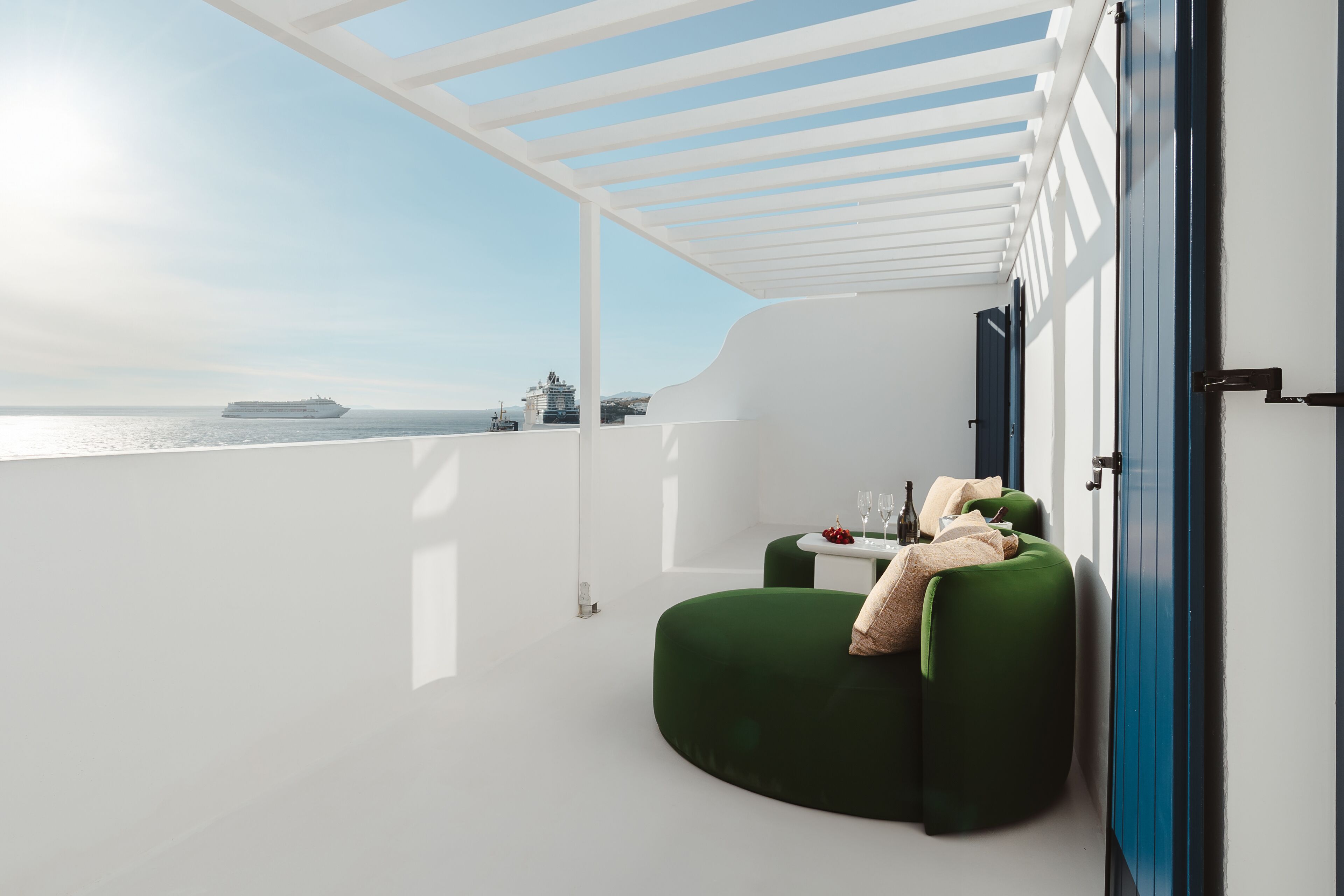 Panoramic Sea View Suite | Vista do quarto