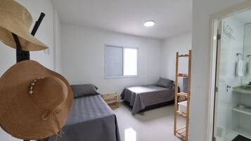 2 quartos, escrivaninha, Wi-Fi de cortesia, roupa de cama