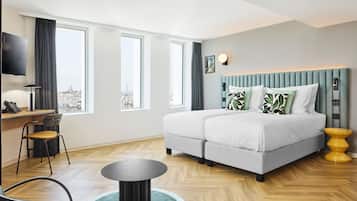 1 quarto, secretária, cortinas/cortinados opacos, quartos insonorizados