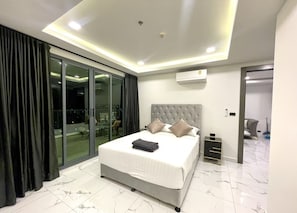 Apartamento de Luxo em Condomínio Fechado, vista para o mar | Wi-fi grátis, roupa de cama fornecida 