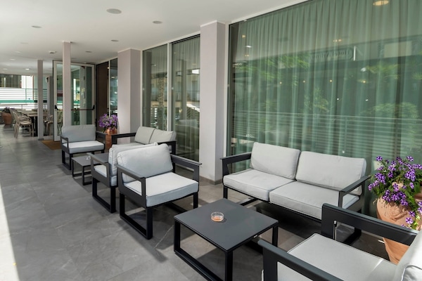 Espaço exterior para banquetes