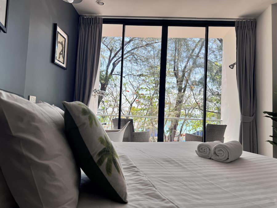 Quarto Superior, 1 cama king-size, vista para o oceano | Vista do quarto