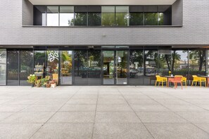 Entrada do alojamento