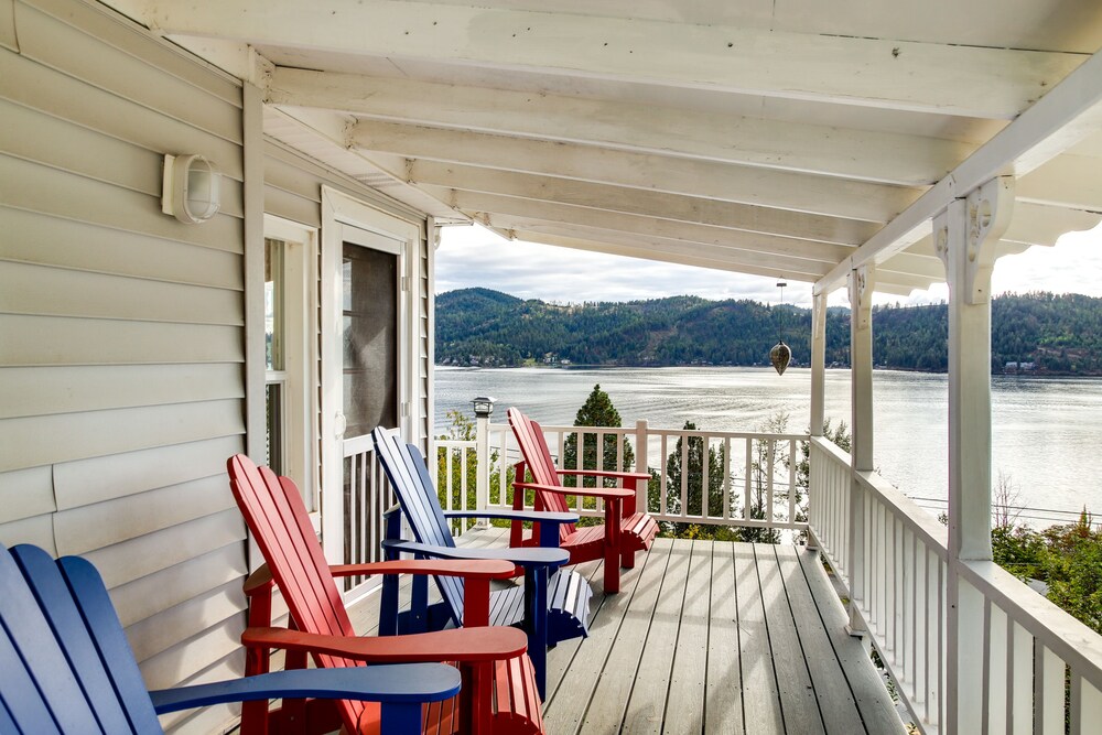 Harrison Getaway W/ Deck & Lake Views! - Heyburn State Park, Plummer