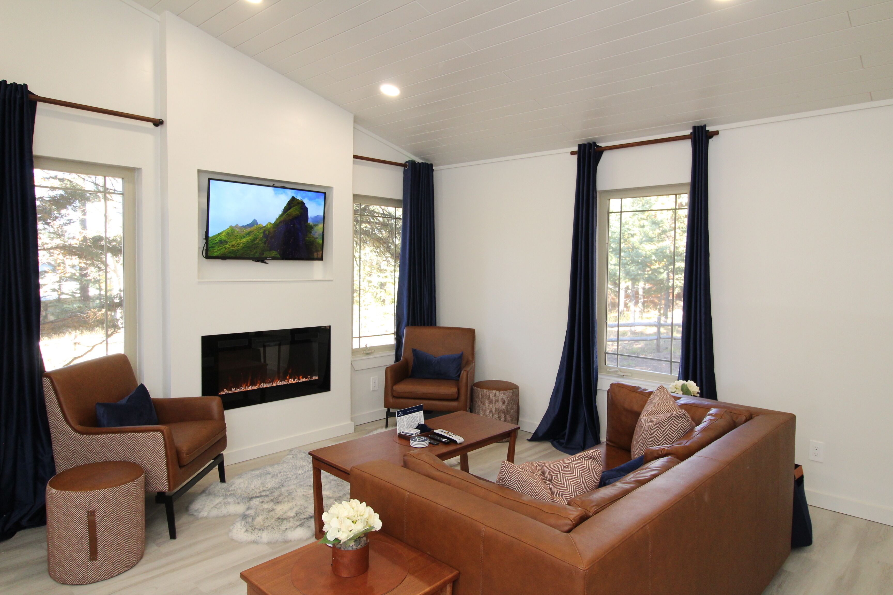 Two Cabins On Same Property, Fire Pit, Free Sledding & S'mores, Bbq, A/c - New Mexico