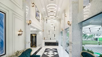 Sala de estar do lobby