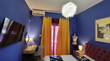 Apartamento | 1 quarto, escrivaninha, espaço de trabalho para notebook