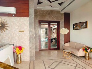 Sala de estar do lobby