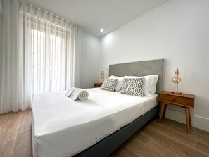 Apartamento | 1 quarto, secretária, Wi-fi grátis, roupa de cama fornecida