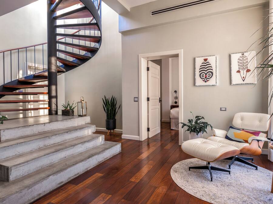 Apartamento, 3 quartos (CM5) | Sala | Smart TV de 55 polegadas com canais digitais