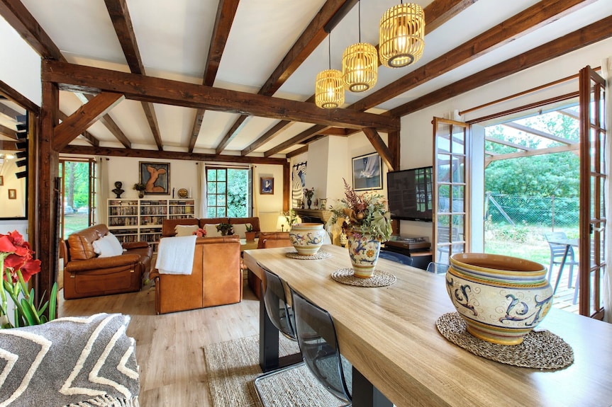 Villa 'Rodolphe ' Avec Piscine Privée, Terrasse Privée Et Wi-fi - Bordeaux