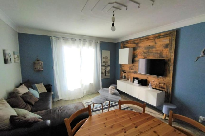 Maison Bord De Mer 3 Chambres Avec Jardin Et Cuisine Exterieure - Olonne-sur-Mer