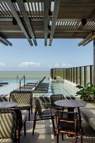 Terraço no piso superior