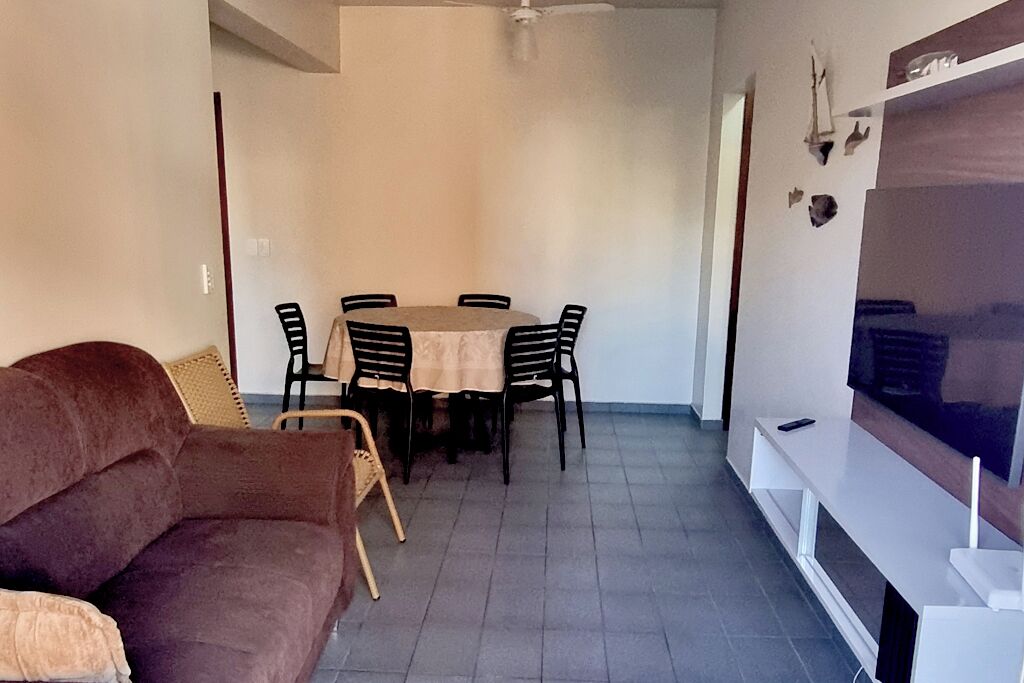 Apartamento Familiar Para 6 Pessoas - 2 Quartos Na Praia Grande Em Ubatuba - Ubatuba