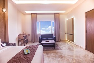 Estúdio club | Roupas de cama premium, frigobar, individualmente mobiliados