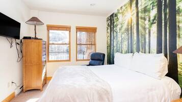 Apartamento em Condomínio Fechado, 1 quarto | 1 quarto, ferro/tábua de engomar, Wi-fi grátis