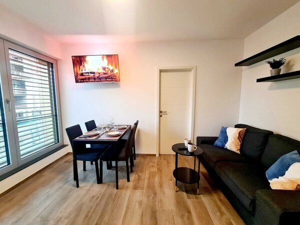 Luxury 1 Bedroom With Parking - Luxemburgo