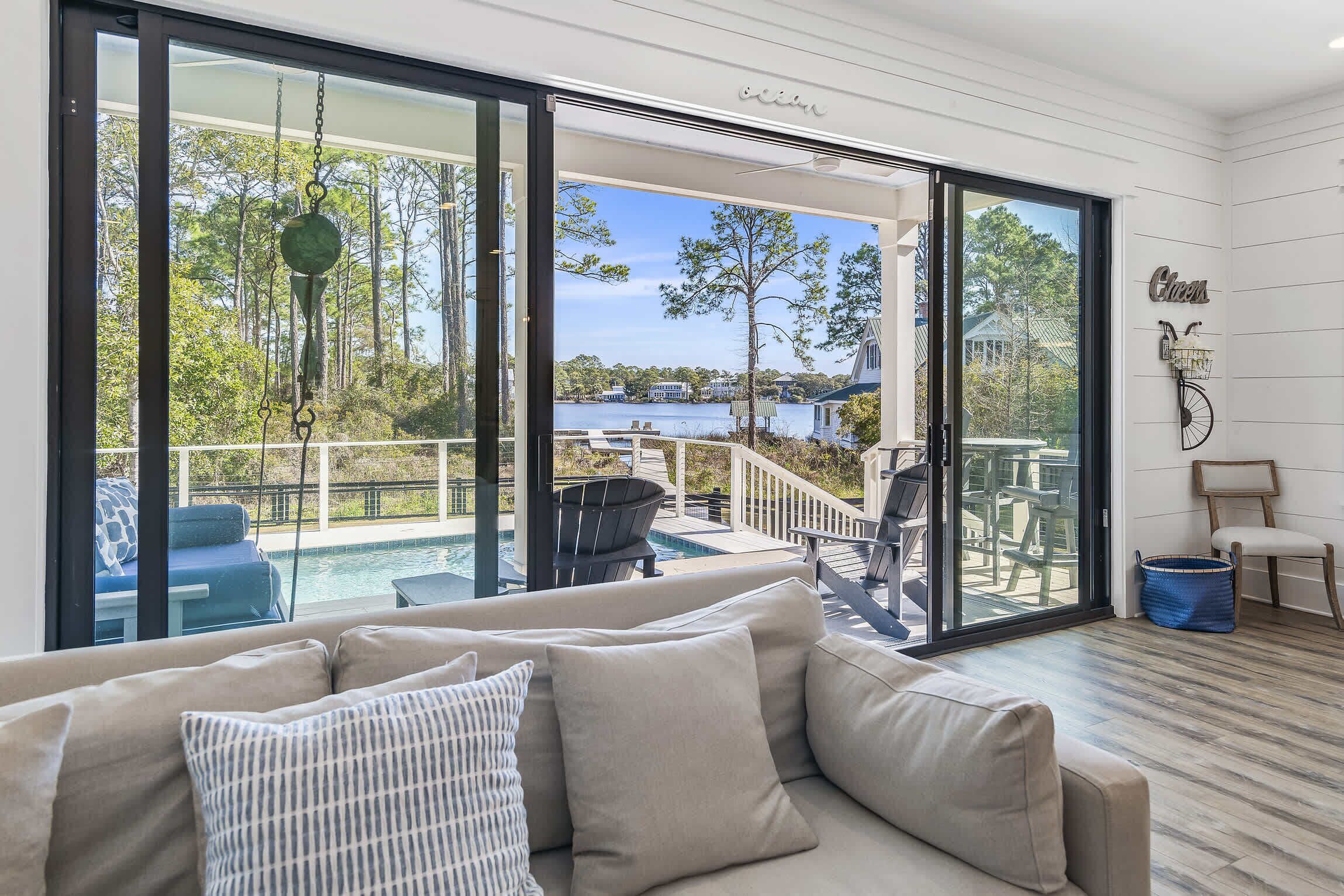 Private Pool! 6 Seater Cart & 6 Bikes! Lake Home! - Coastal Cottage At Seagrove - Alys Beach, FL
