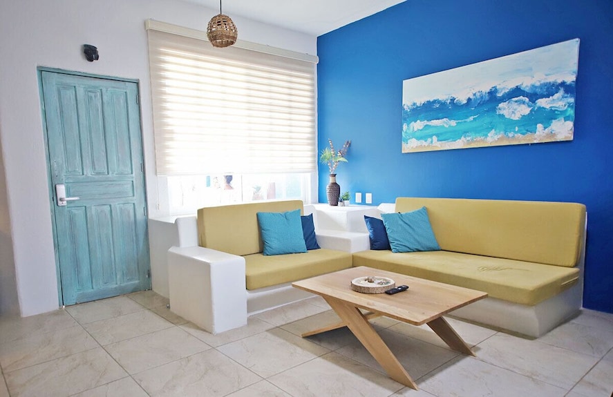 2 Br - Fast Internet, King Beds, Ac, Near Beach W/pool - Oaxaca