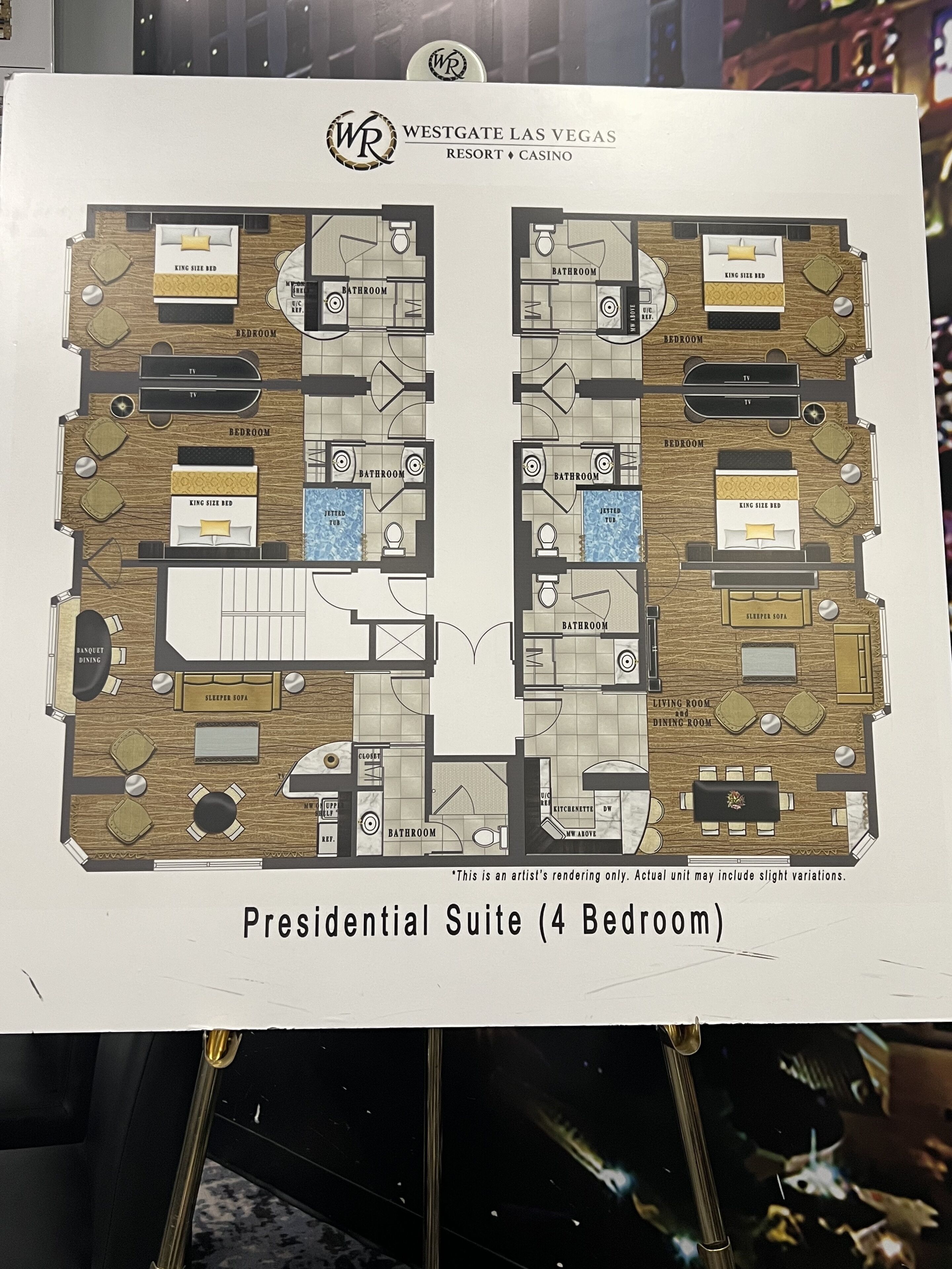 Presidential Suite Plan