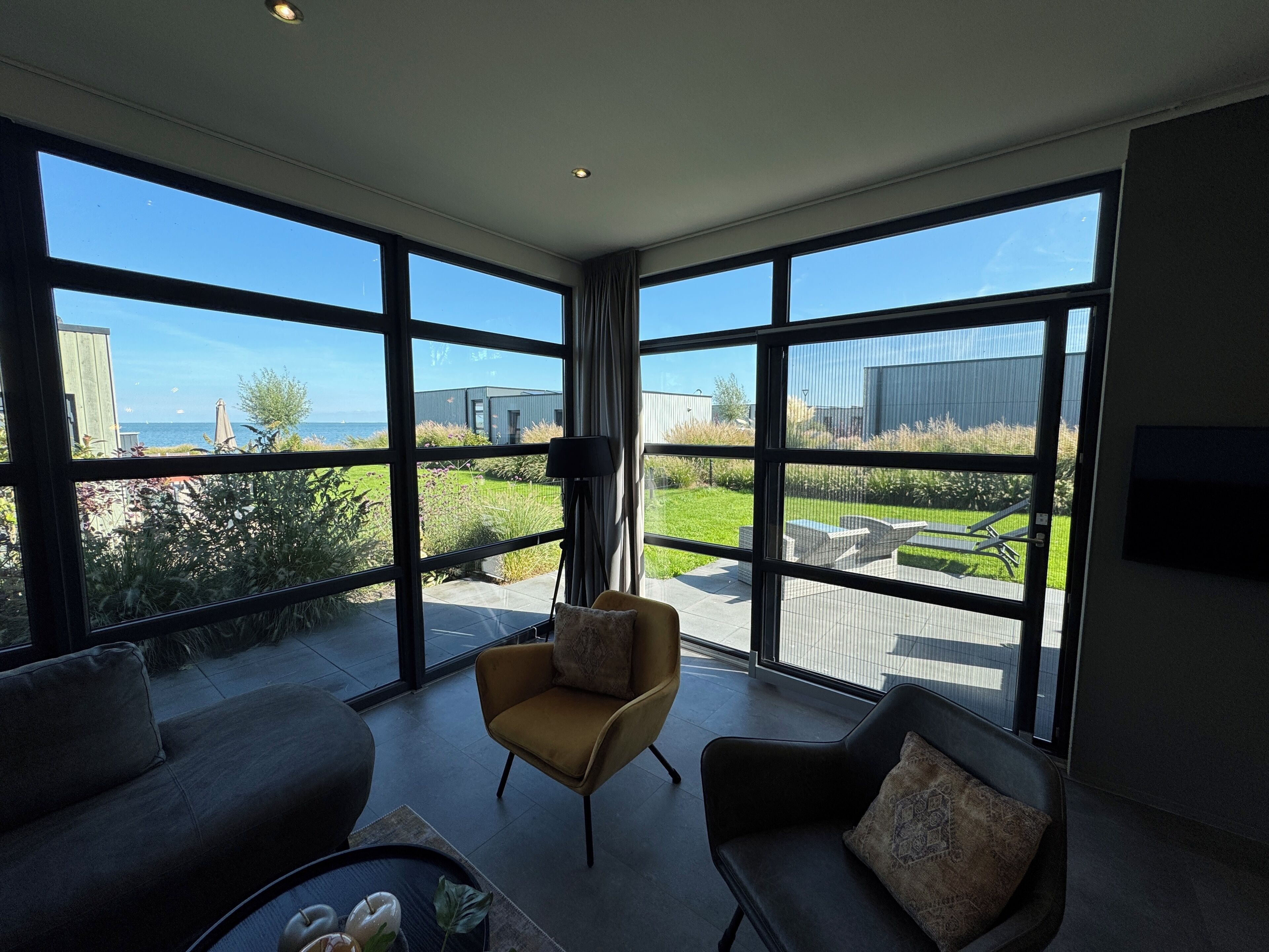 Top-modernes Chalet Sonnenplätzchen,  Top-ijsselmeerblick - Neu Mit Zaun - Enkhuizen