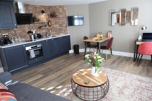 Apartamento | 1 quarto, quartos à prova de som, ferros/tábuas de passar roupa