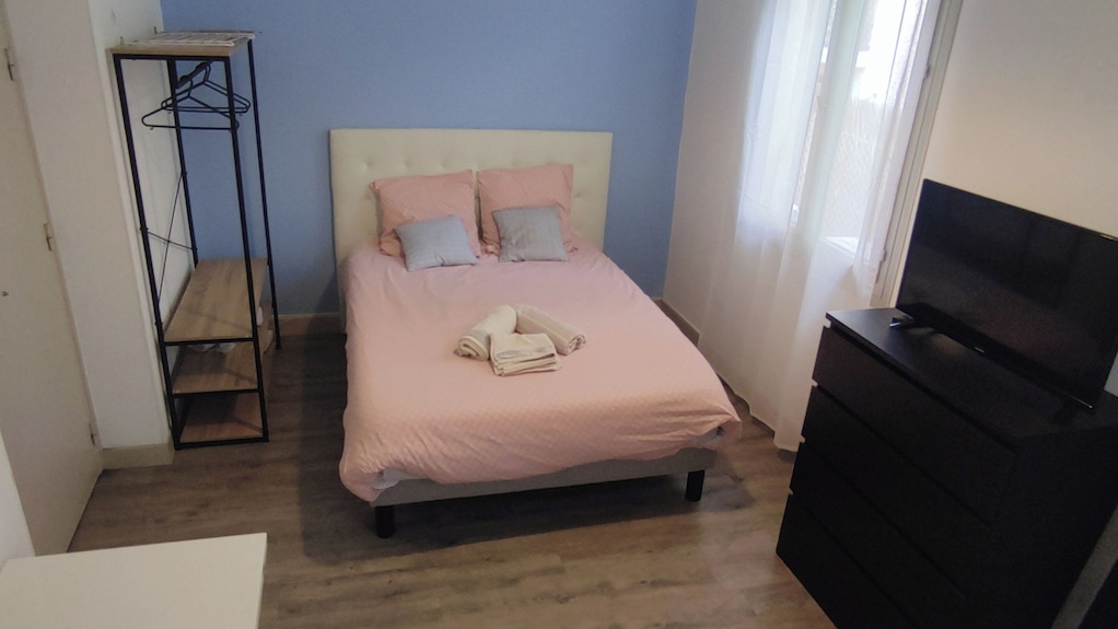 Superbe Studio Lumineux Au Port De Nice, Clim, Tram, Calme - Beaulieu-sur-Mer