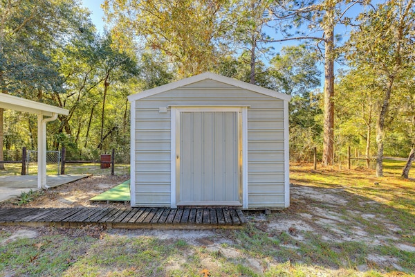 Williston Home W/ Yard: 6 Mi To Devils Den Spring - Goethe State Forest, Dunnellon
