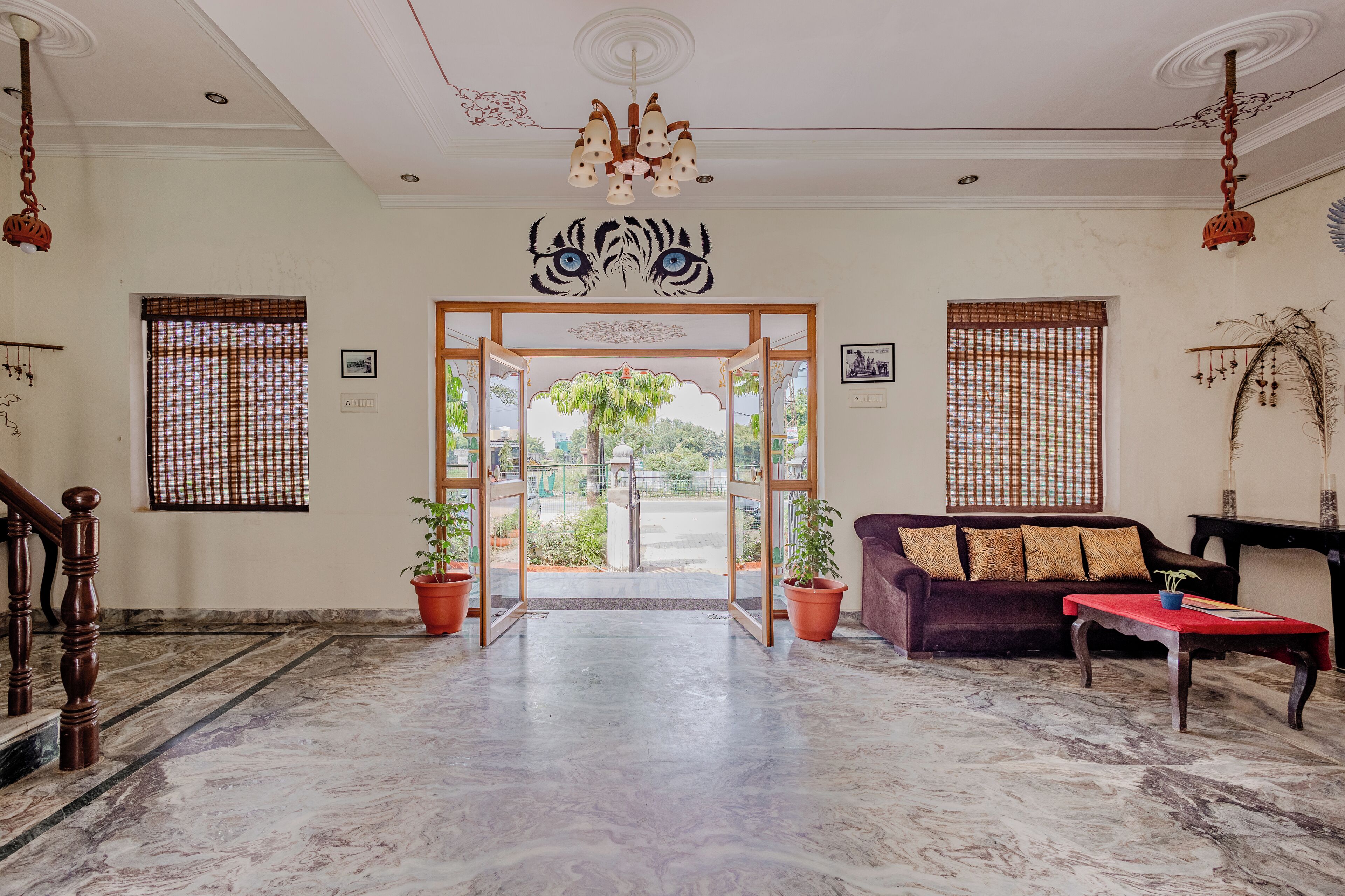 Sala de estar do lobby