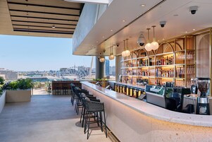 Terraço no piso superior