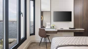 Quarto Duplo Deluxe, vista parcial para o mar | Vista do quarto