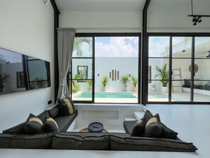 Vila, 1 quarto | Área de estar