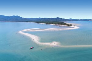 Vista para a praia ou o mar
