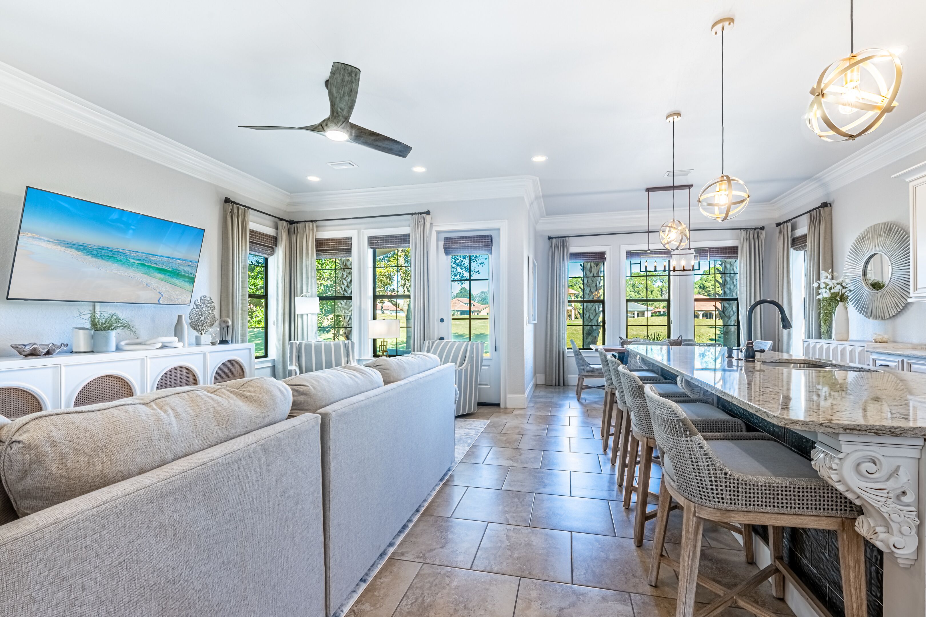 Designer Golf Course Home ~ 2 Golf Carts ~ Gated Resort - Miramar Beach, FL