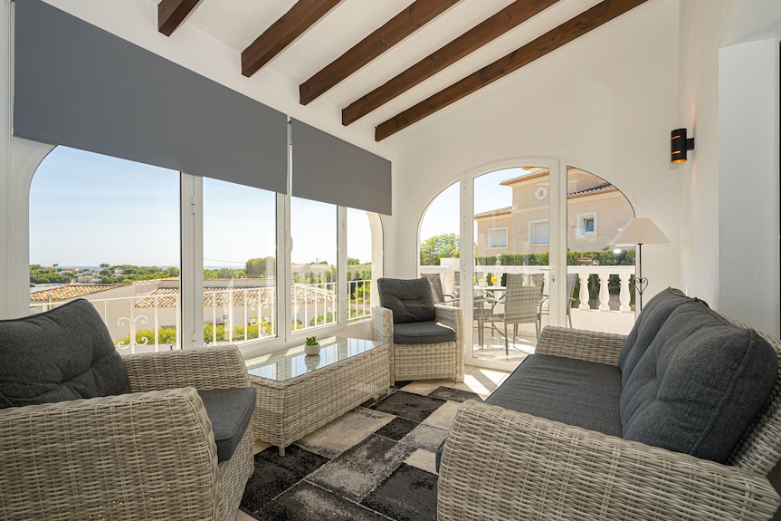 Schöne Villa Für 10 Pax In Der Nähe Von Moraira Mit Privatem Pool Und Meerblick - Moraira