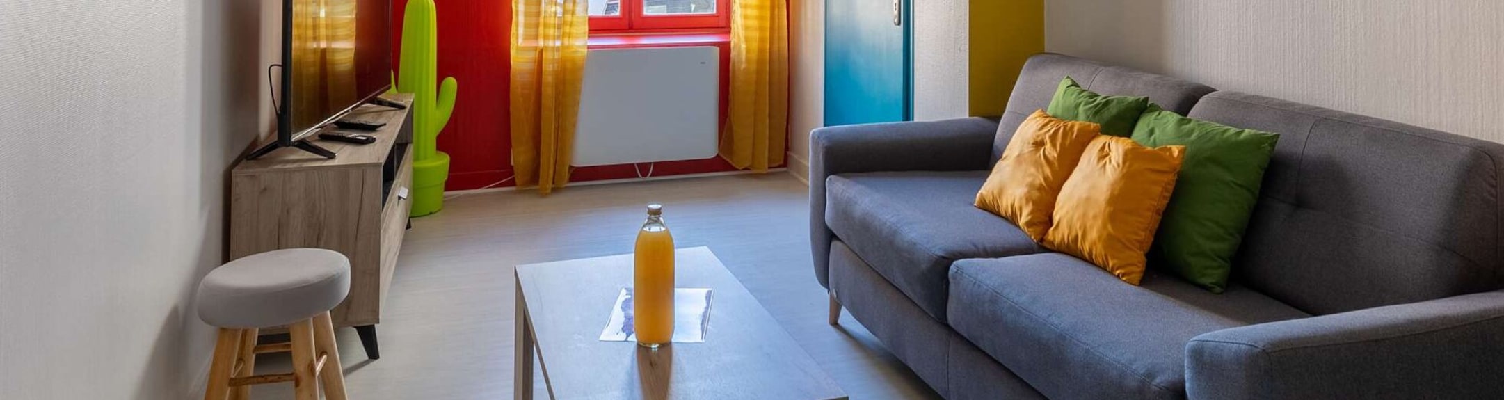 L'appart K-ouleur -Wifi Fibre- Checkin Auto- 2 P - Allonnes