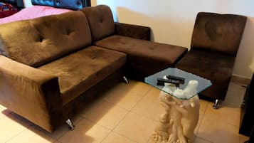 Apartamento, 1 quarto | Área de estar