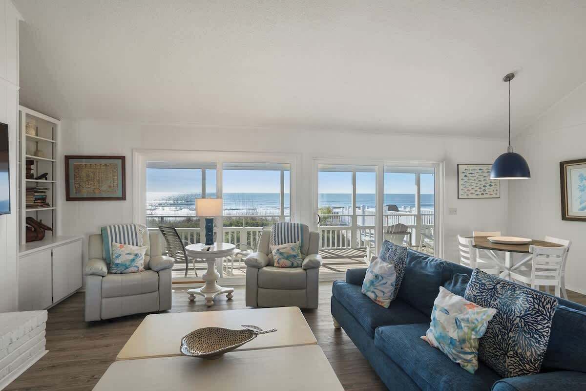Oceanfront Stunner! 474 Tarpon Blvd - New To Vrbo! Resort Access Included! - Fripp Island, SC