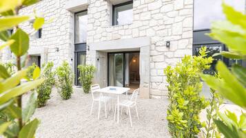 Dúplex Standard, 1 cama de casal | Terraço/pátio interior