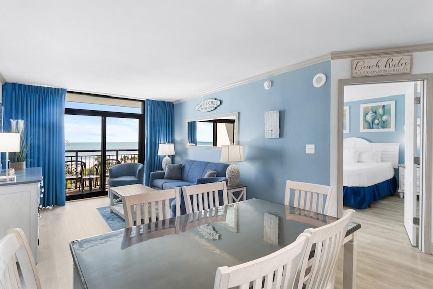 Coastal Getaway 4th Flr 3br Angle Ocean View Condo - Myrtle Beach