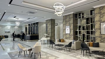 Sala de estar do lobby