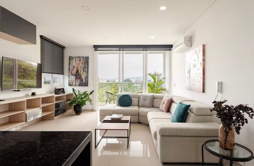 Apto Soho Sur De Cali A 5 Minutos De La U. Santiago De Cali,con Vista Panorámica - Cali