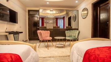 Wi-fi grátis, roupa de cama fornecida