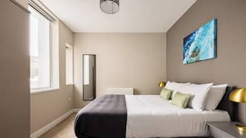 Apartamento Executivo, 1 quarto | 1 quarto, secretária, secretária adequada para computadores portáteis