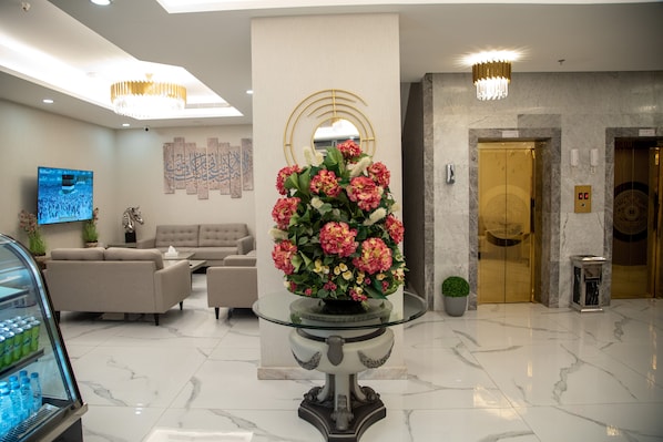 Sala de estar do lobby