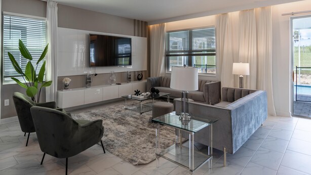 Casa, várias camas (9234SH-The Retreat at ChampionsGate) | Sala de estar