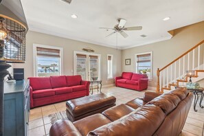 Casa, 3 quartos, piscina particular | Área de estar