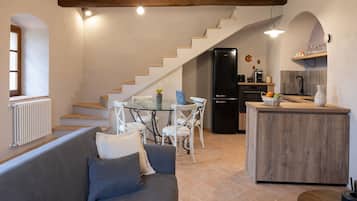 La casa dell'Architetto | Sala de estar | Televisor de ecrã plano de 43 polegadas com canais digitais