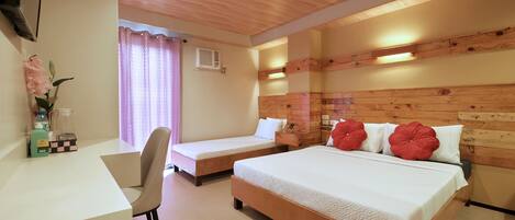 Quarto Duplo Elite | Secretária, secretária adequada para computadores portáteis